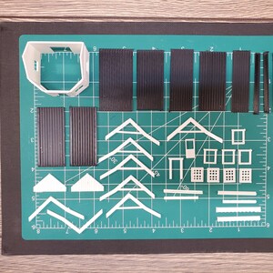 OLD TRAIN DEPOT 3D Printed N Scale Plastic Model Old Western Pioneer ...