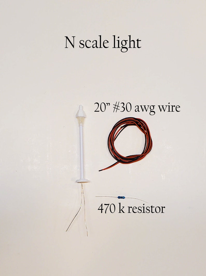 N Scale Lights 3D Printed Ready to Paint and Install. Comes - Etsy