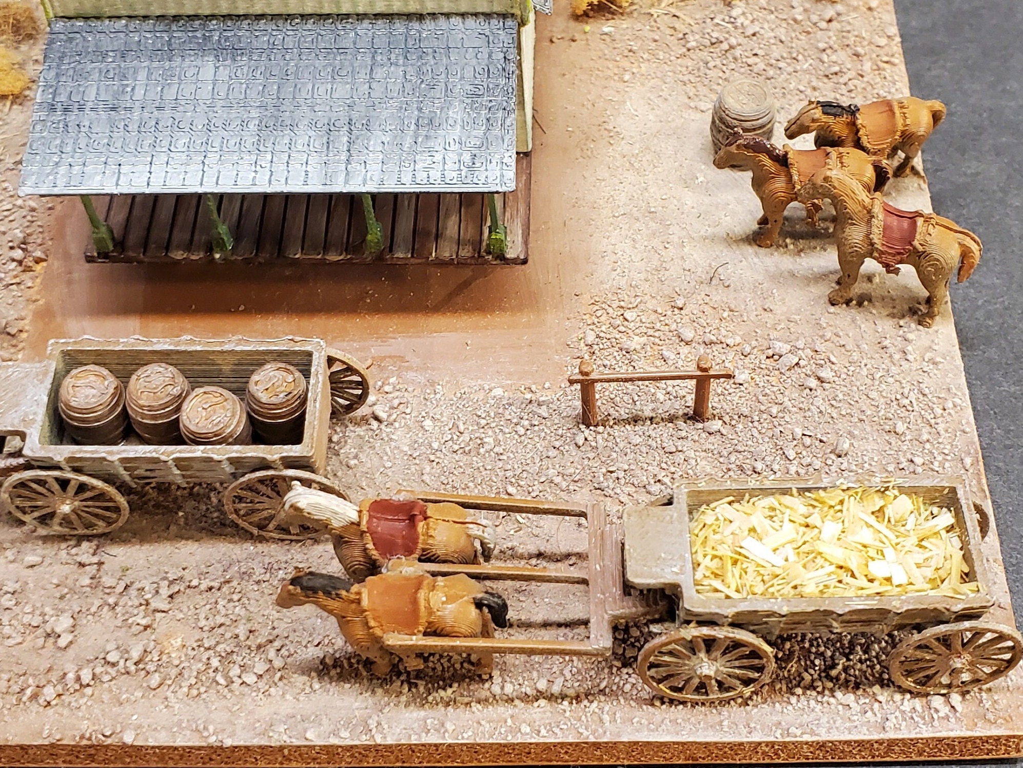 California Gold Rush Diorama