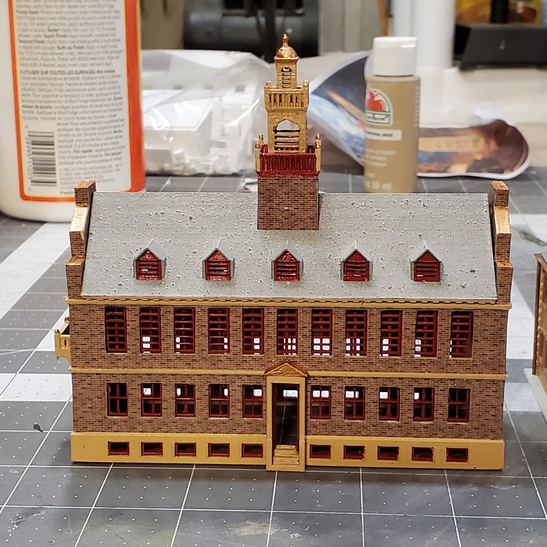 Instant Download N Scale Brick Wallpaper-8 1/2 X 11 PDF - Etsy