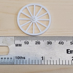 Wagon Wheel Set 1800's Style 3D Printed , O Gauge. Dioramas, Western's ...
