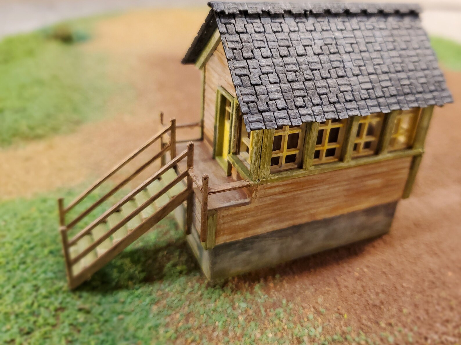 N Scale 3D Printed Signal Box Tower Kit. Unpainted W/ Instructions for ...