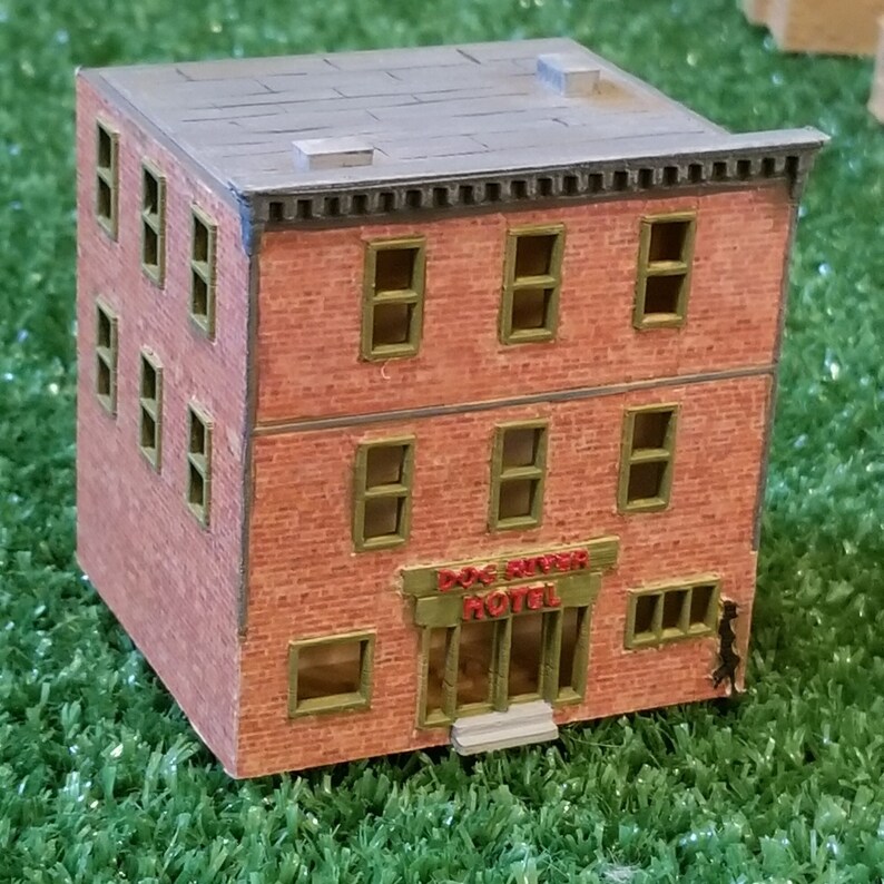 Instant Download N Scale Brick Wallpaper-8 1/2 X 11 PDF - Etsy