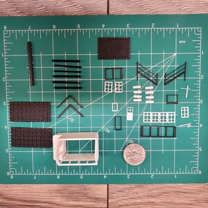 N Scale 3D Printed Signal Box Tower Kit. Unpainted W/ Instructions for ...