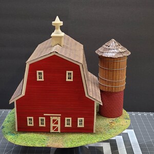 O Scale Red Barn Sale a Highly Detailed, Lighted, and Finished Building ...