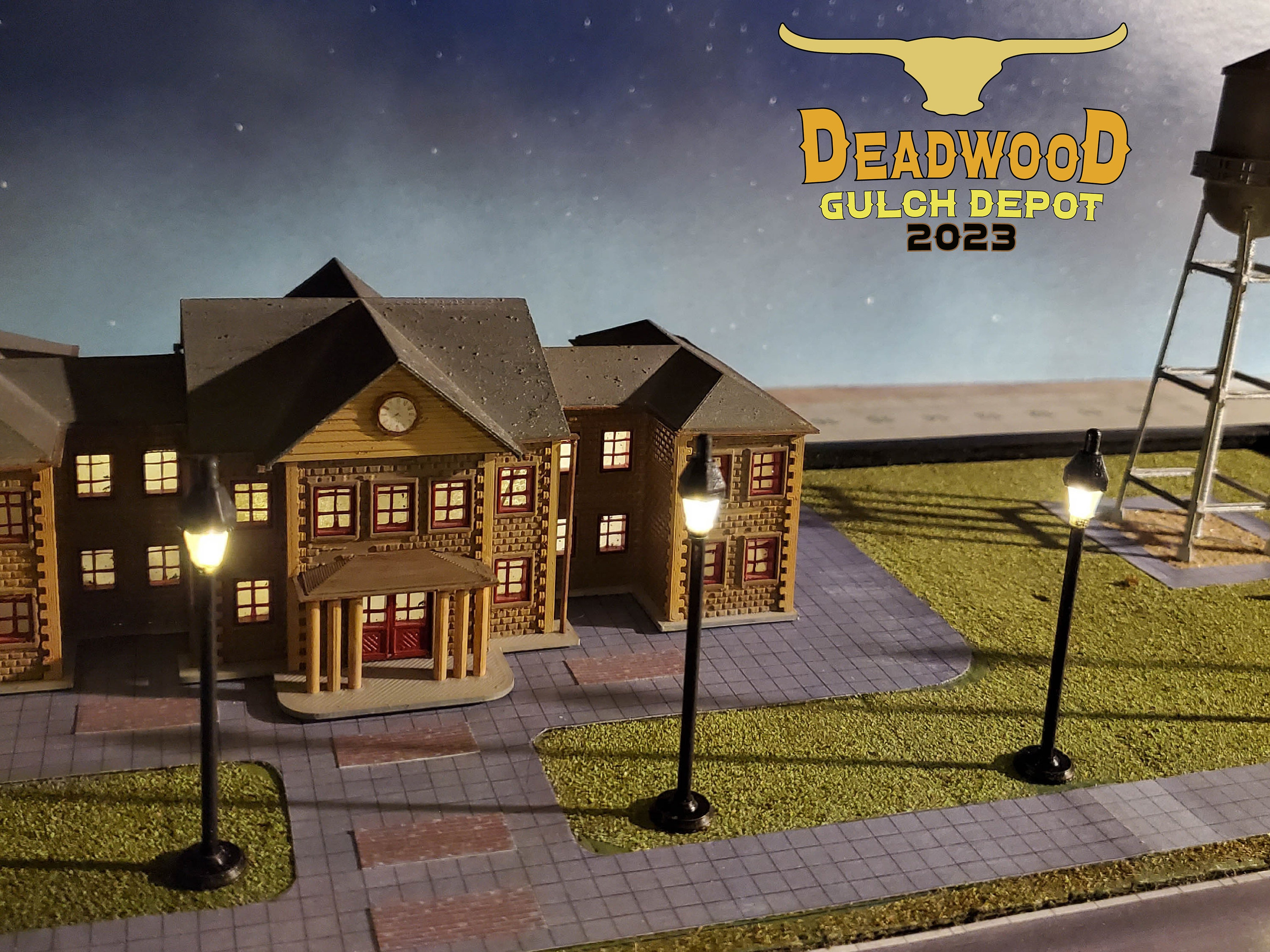 N Scale Lights 3D Printed Ready to Paint and Install. Comes With Wire ...