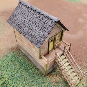 N Scale 3D Printed Signal Box Tower Kit. Unpainted W/ Instructions for ...