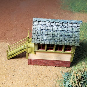 N Scale 3D Printed Signal Box Tower Kit. Unpainted W/ Instructions for ...