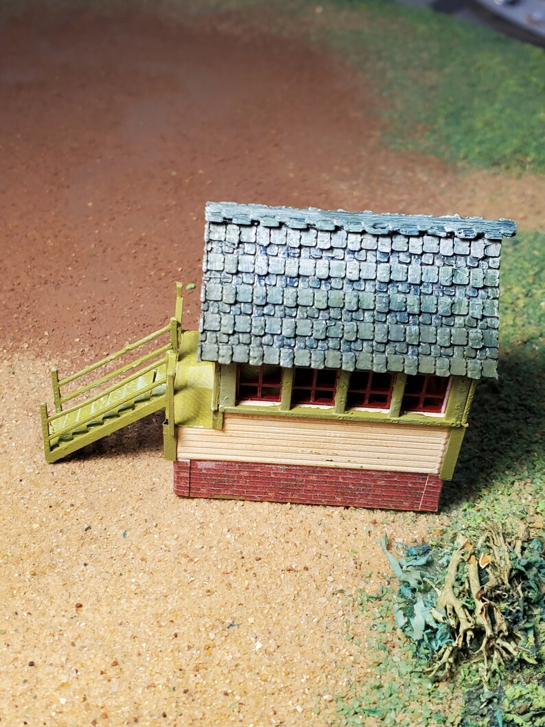 N Scale 3D Printed Signal Box Tower Kit. Unpainted W/ Instructions for ...
