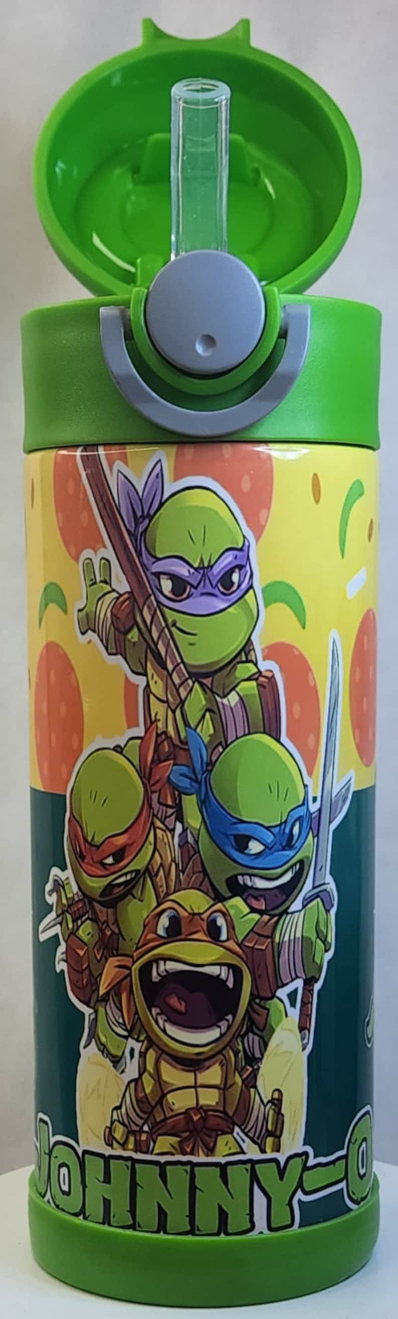 Teenage Mutant Ninja Turtles Kids Water Bottle - Etsy