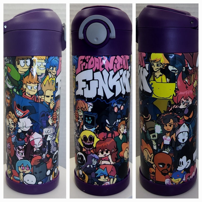Friday Night Funkin Kid's Water Bottle - Etsy