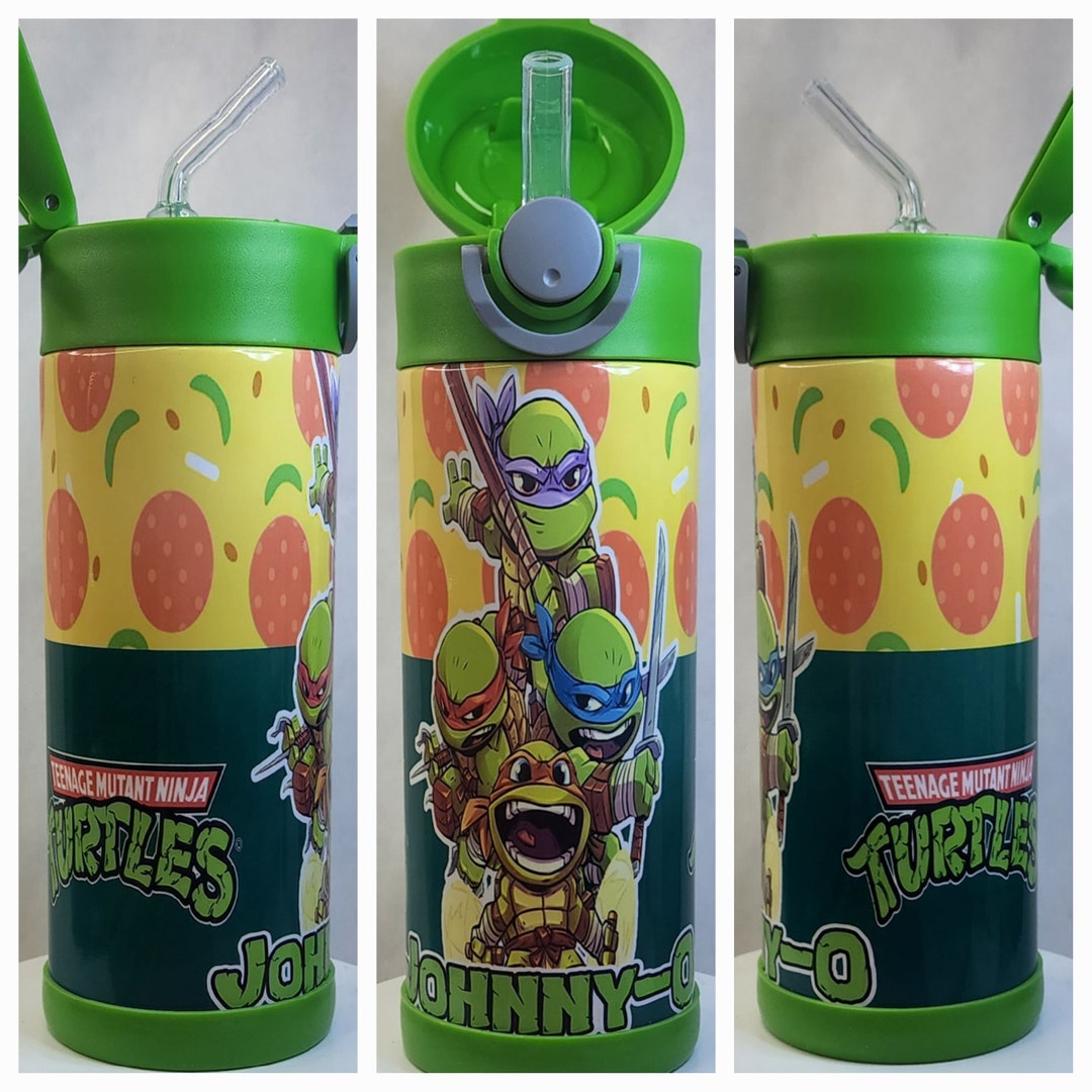 Teenage Mutant Ninja Turtles Kids Water Bottle - Etsy