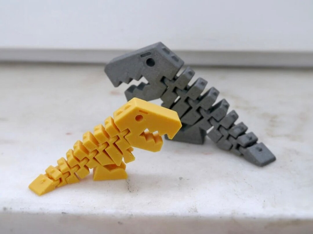 Flexible T-rex Articulated Toy Fun Dinosaur Play for Kids, Available in ...
