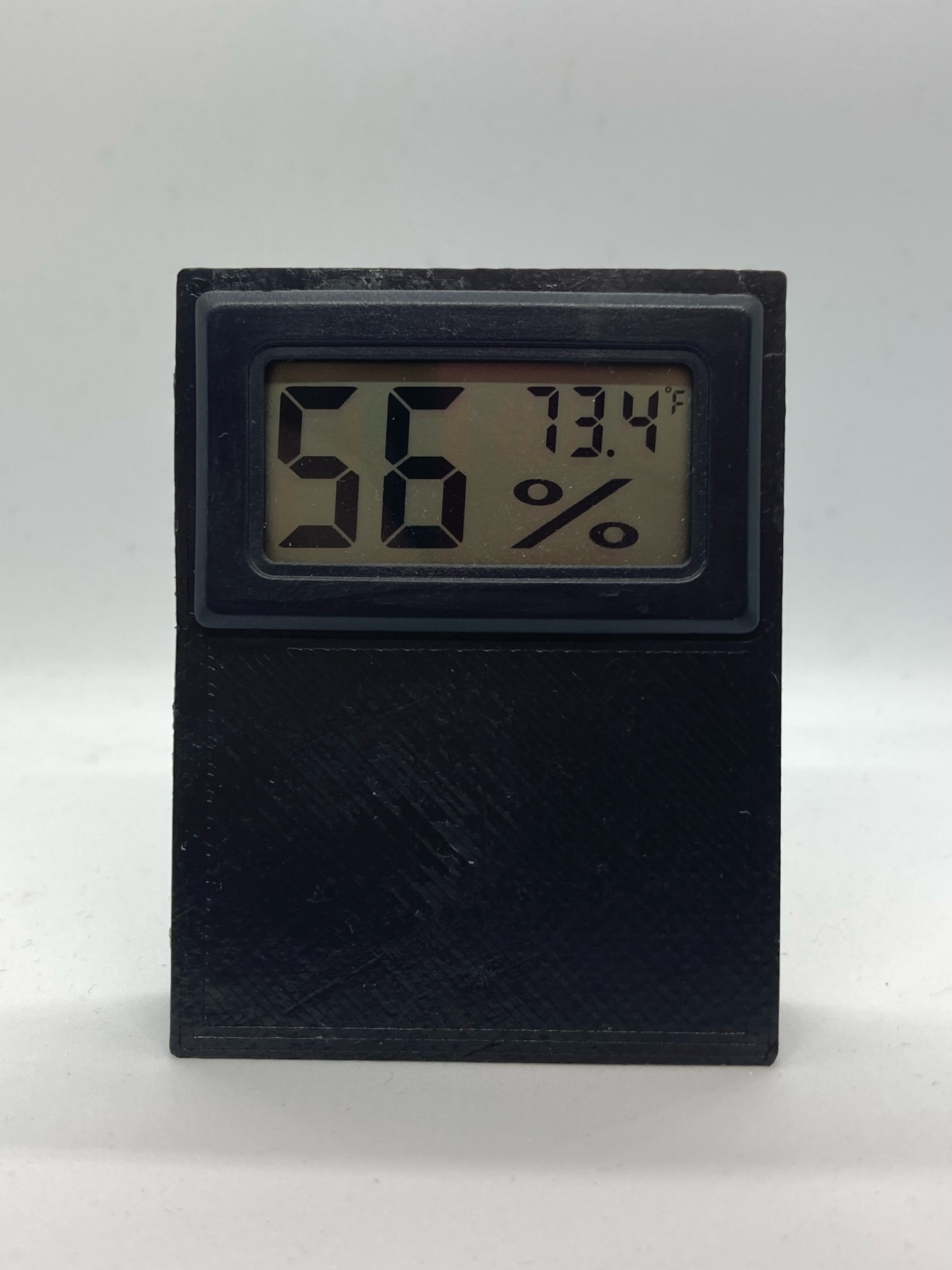 Art Deco Temperature and Humidity Monitor: Compact and Functional Home ...