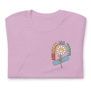 Retro Daisy Shirt, Love Heals All Wounds, School Nurse Tshirt, Retro ...