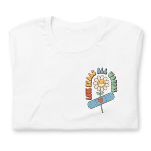 Retro Daisy Shirt, Love Heals All Wounds, School Nurse Tshirt, Retro ...