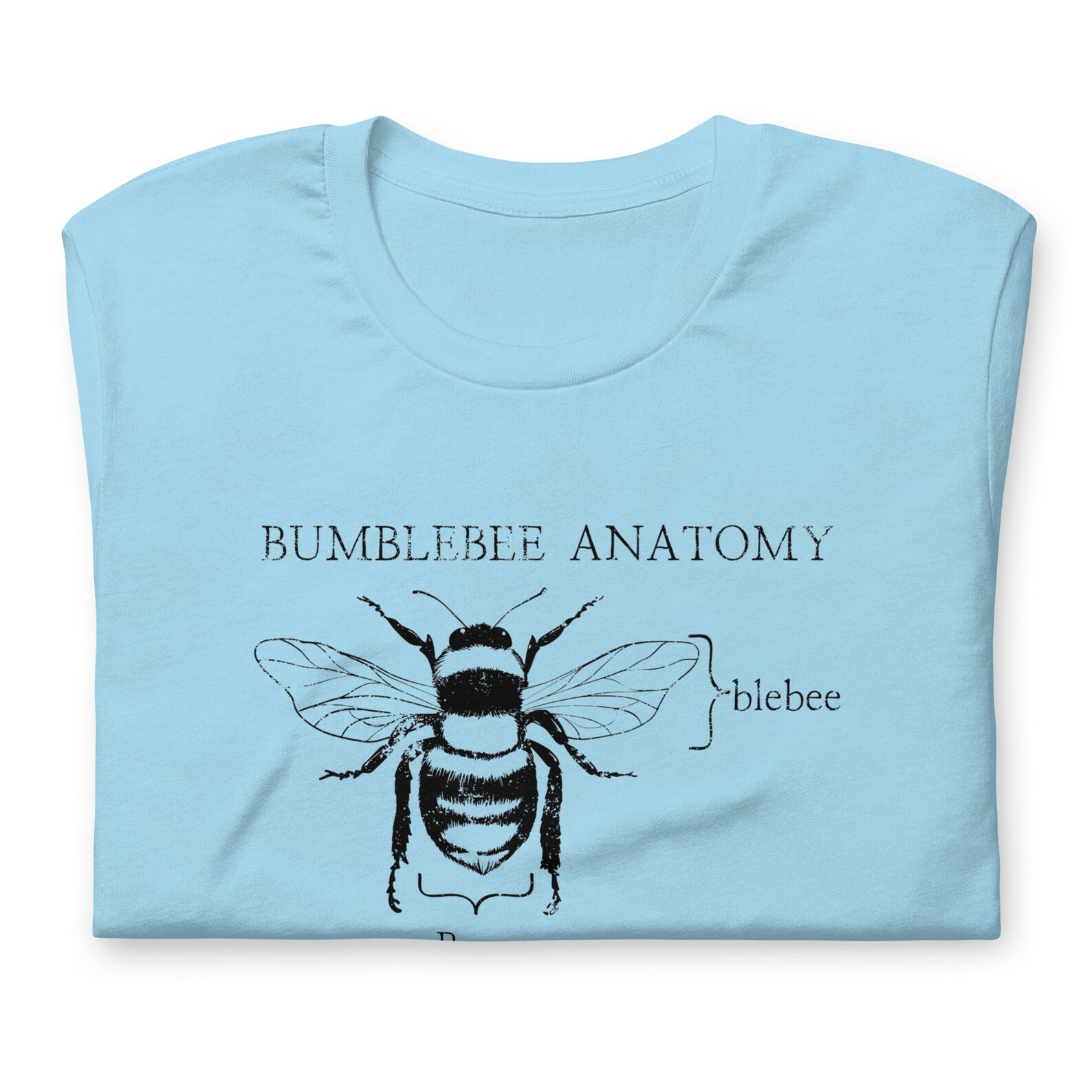Bee Shirt for Bee Lover Gift Honey Bee Tshirt Bee Anatomy - Etsy