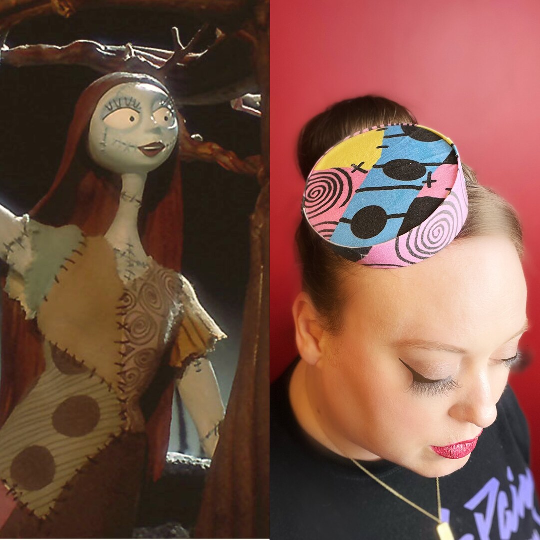 SALLY Inspired Nightmare Before Christmas Pillbox Hat - Etsy