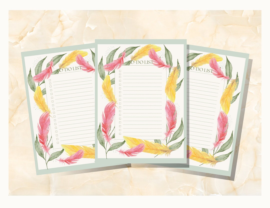 To-do List Printable, PDF File, Quick Print, Easy Print Activities ...