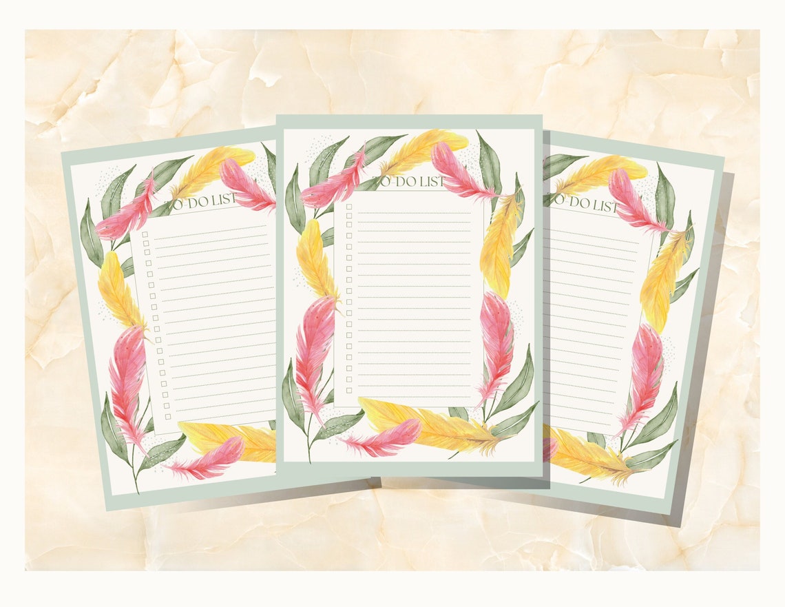 To-do List Printable PDF File Quick Print Easy Print - Etsy