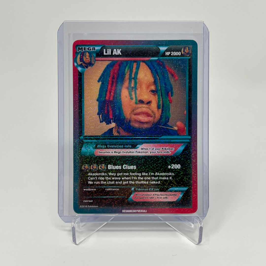Lil AK Pokémon Card - Etsy