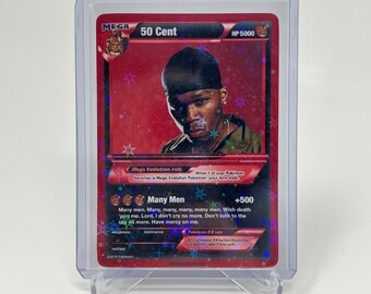 50 Cent Card - Etsy