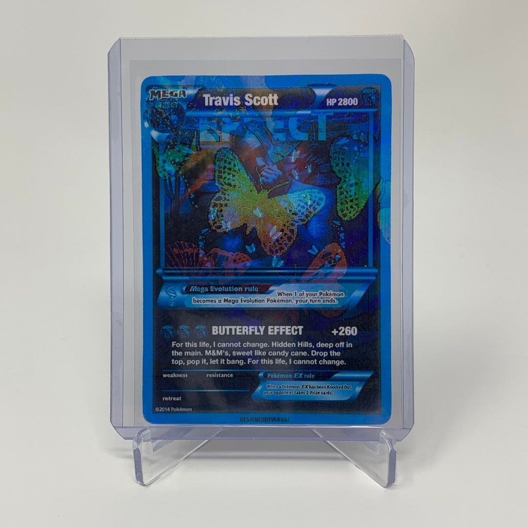 Travis Scott Pokémon Card - Etsy Australia