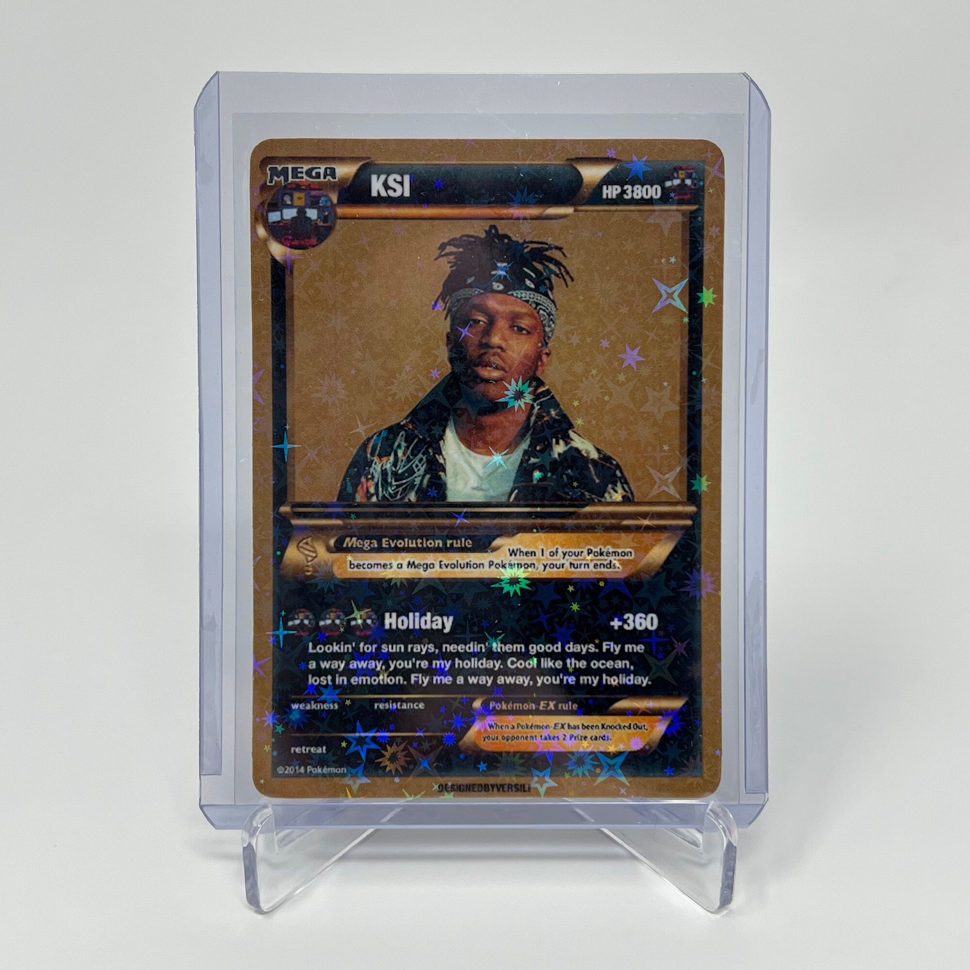 KSI Pokémon Card - Etsy UK