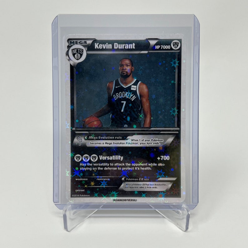Kevin Durant Pokémon Card - Etsy