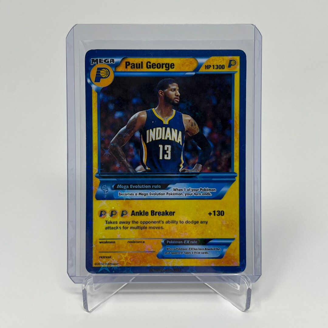 Paul George Pokémon Card - Etsy
