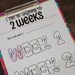 1-6 Week Tracker Bundle! Includes 1 Week, 2 Week, 3 Week, 4 Week, 5 ...