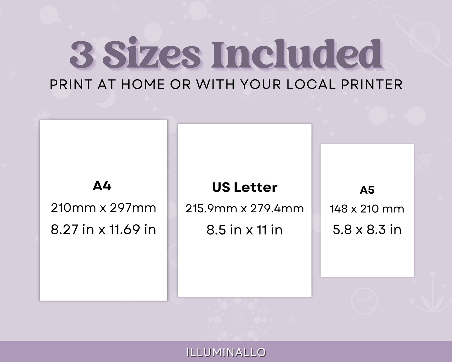 Sigil Making Printable Worksheet, Grimoire Pages Printable, Printable ...