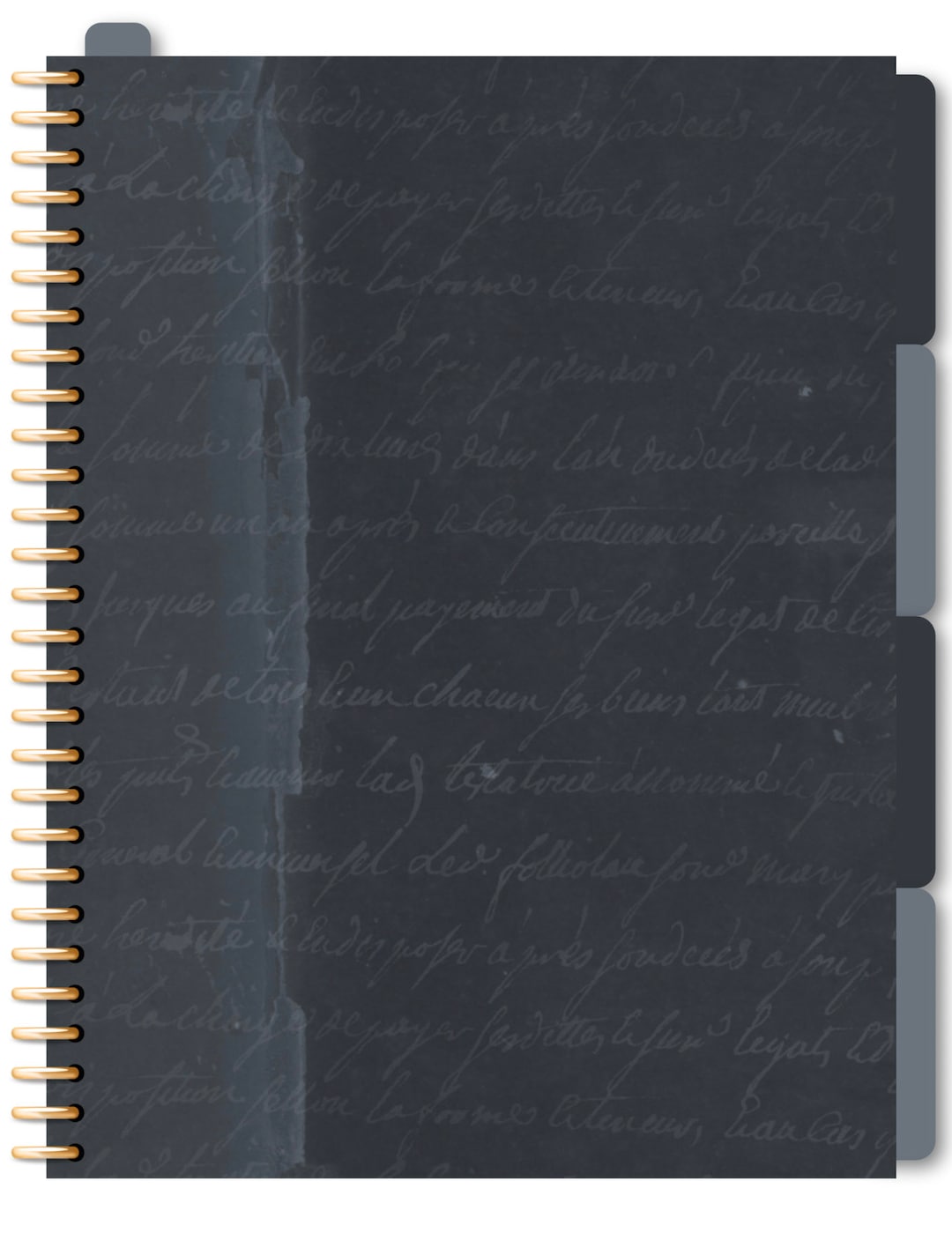 Digital Notebook Template - Black - Etsy