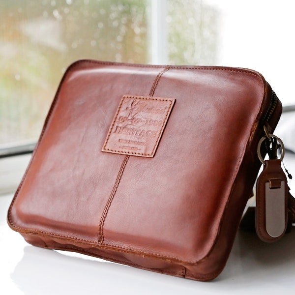 Leather Tablet Bag - Etsy