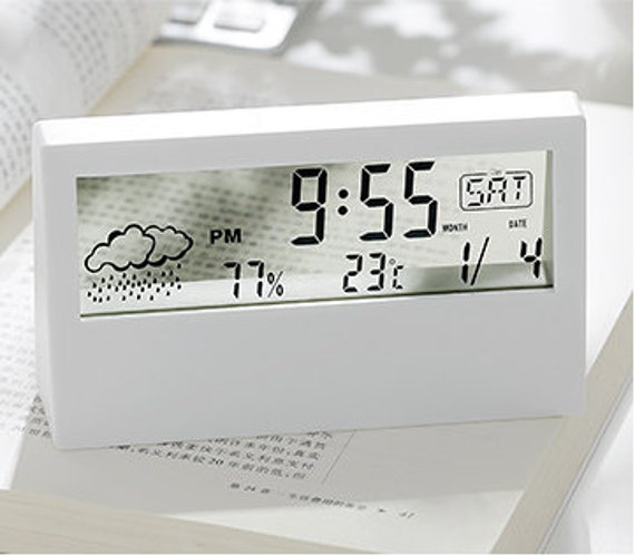 Transparent Led Clock