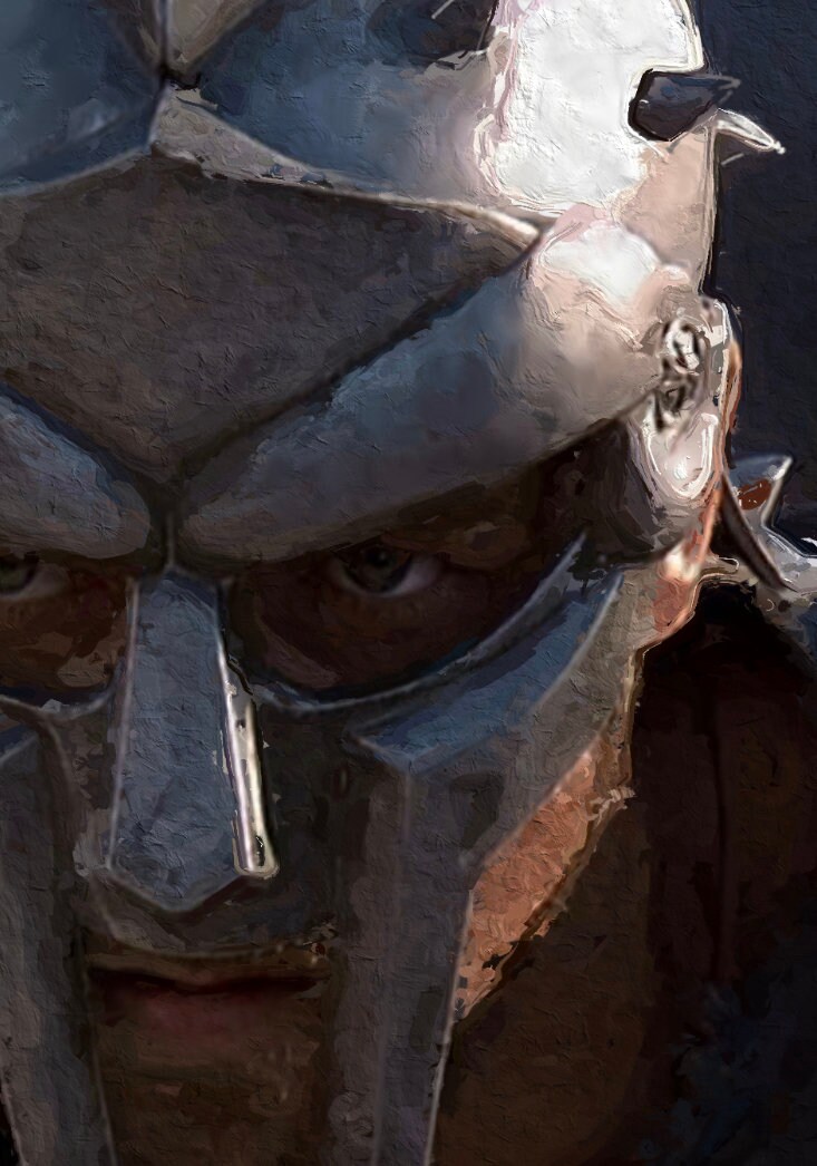 Gladiator Wall Art Print, Maximus Poster, Movie Home Decor Russell ...