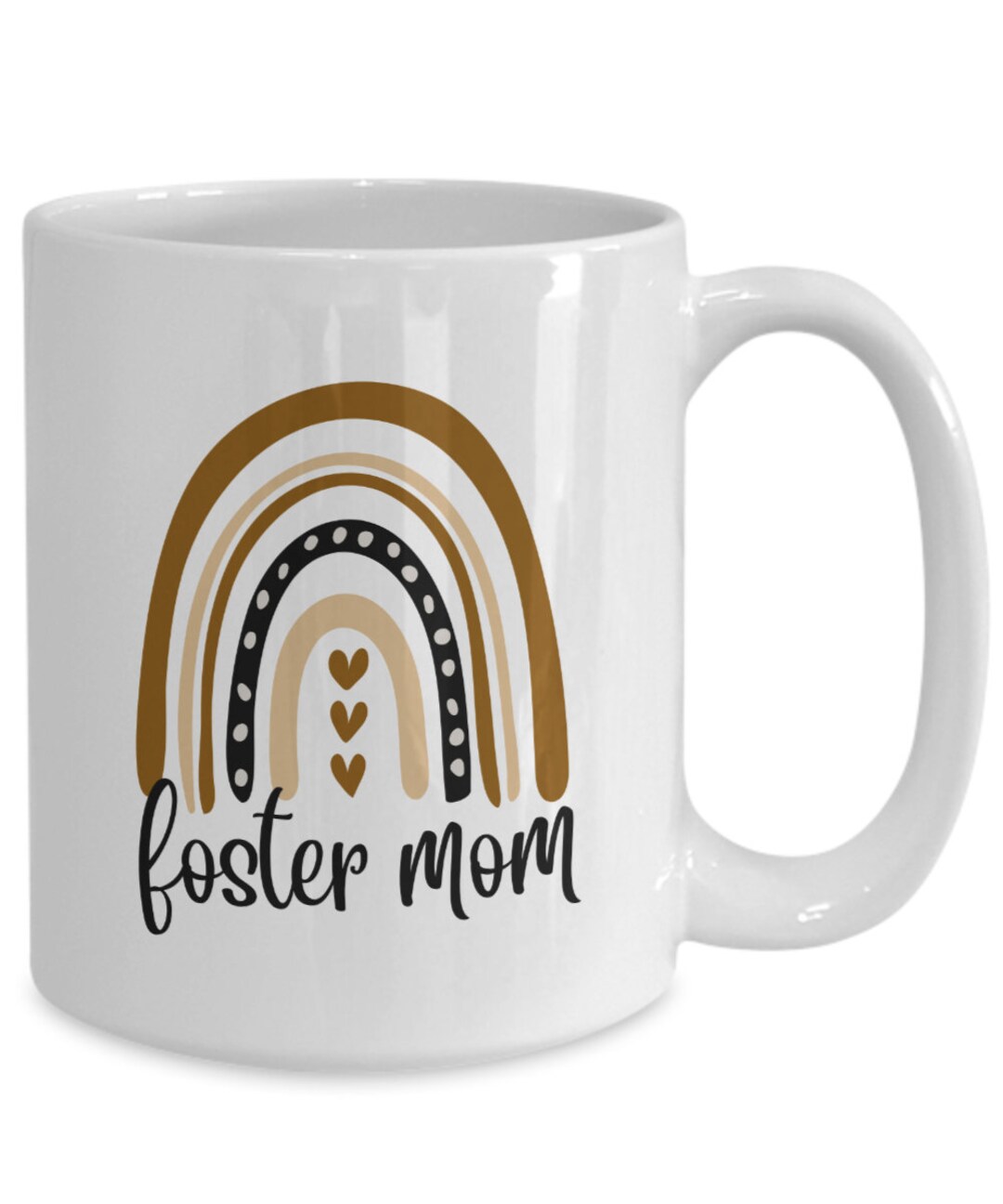Gifts for foster mom, foster mom coffee mug, inclusive rainbow mug for ...
