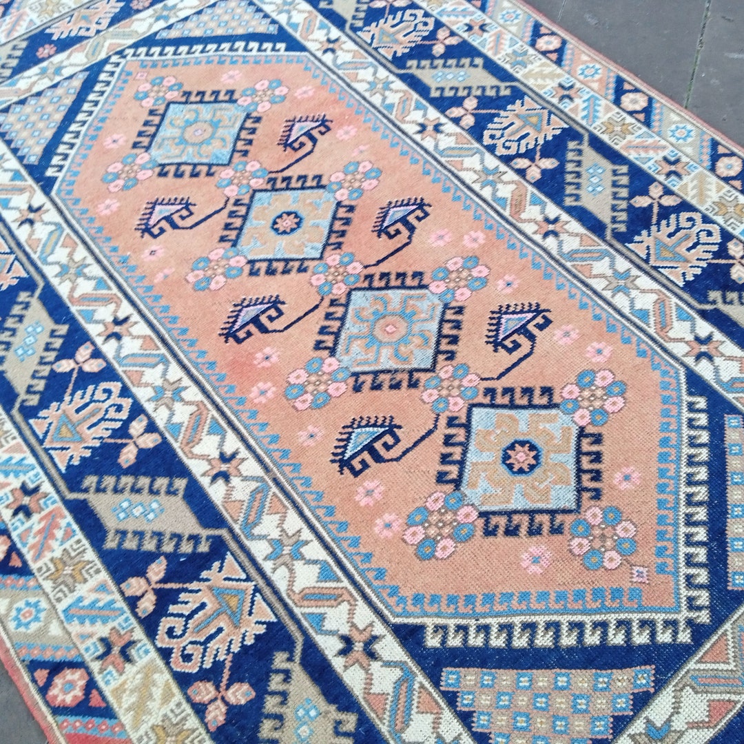Turkish Rare Kilim, 7.9x5 Ft Turkish Saloon Rug, Area Handmade Rug ...