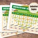 Weekly Behavior Reward Chart, Baseball Themed Behavior Tracker - Etsy