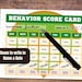 Weekly Behavior Reward Chart, Baseball Themed Behavior Tracker - Etsy