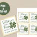 Printable St. Patrick's Day Gift Tag for Coworker, St. Patrick's Day ...