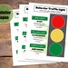 Traffic Light Behavior Chart, Printable Behavior Chart for Kids - Etsy
