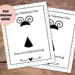 Valentine's Day Handprint Craft, Printable Love Bug Handprint for Kids ...