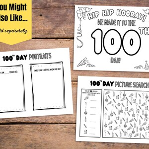 100th Day of School Printable Gift Tags for Students, Gift From ...