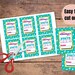 90's Themed Printable Valentine's Day Cards, Retro Classroom Valentines ...