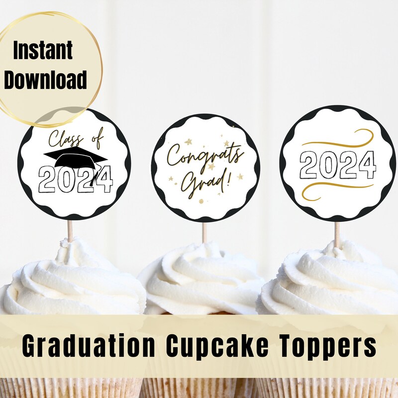Graduation Cupcake Topper - Etsy
