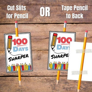 100th Day of School Printable Gift Tags for Students, Gift From ...