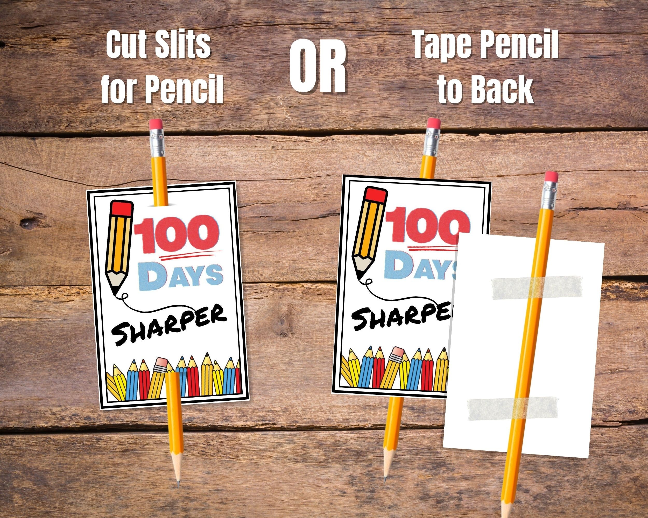 100th Day of School Printable Gift Tags for Students, Gift From ...