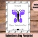 Valentine's Day Handprint Craft, Butterfly Handprints Printable - Etsy