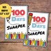 100th Day of School Printable Gift Tags for Students, Gift From ...